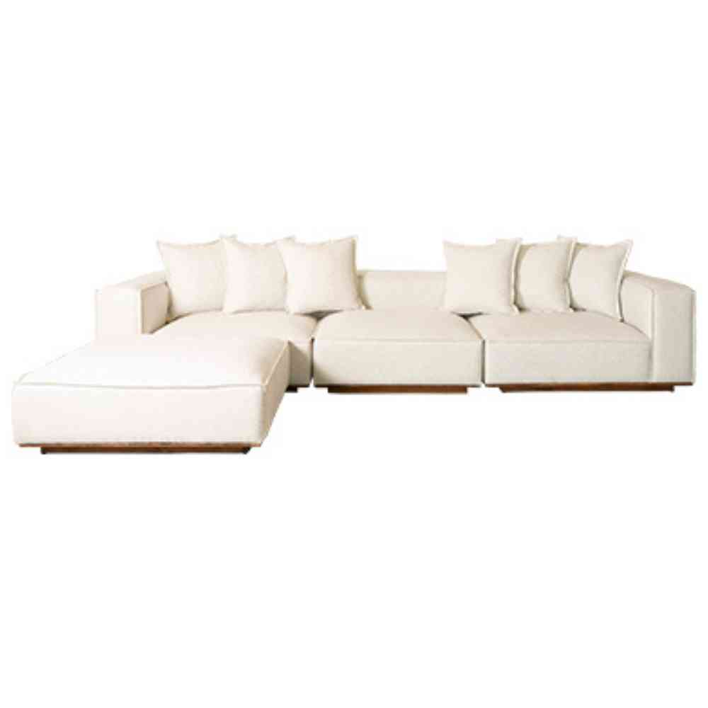 Cloud sofa three seater + ottoman | Meubel House